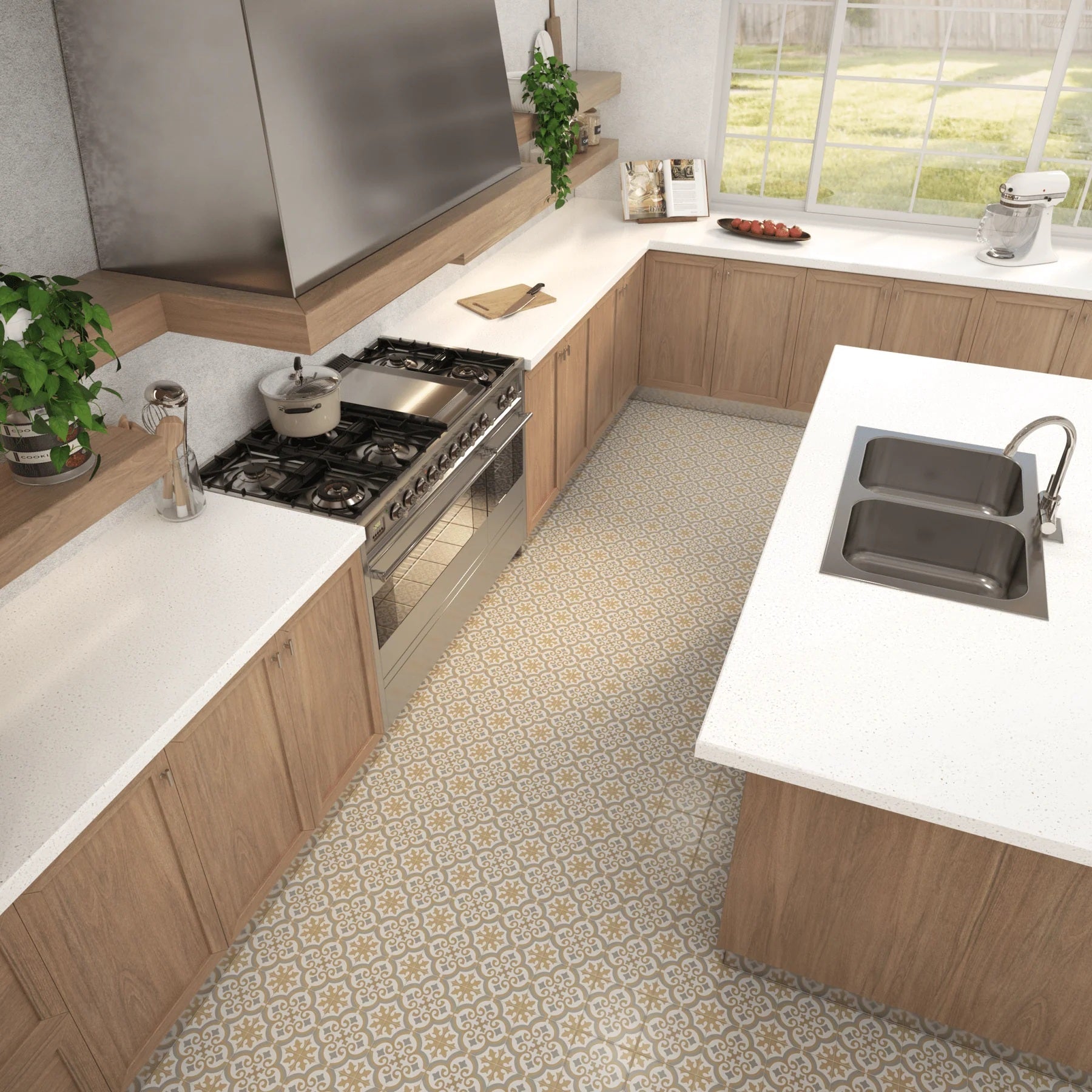 6x6 Floor Tile | Stylish Flooring Ideas for Every Room – LiLi Tile