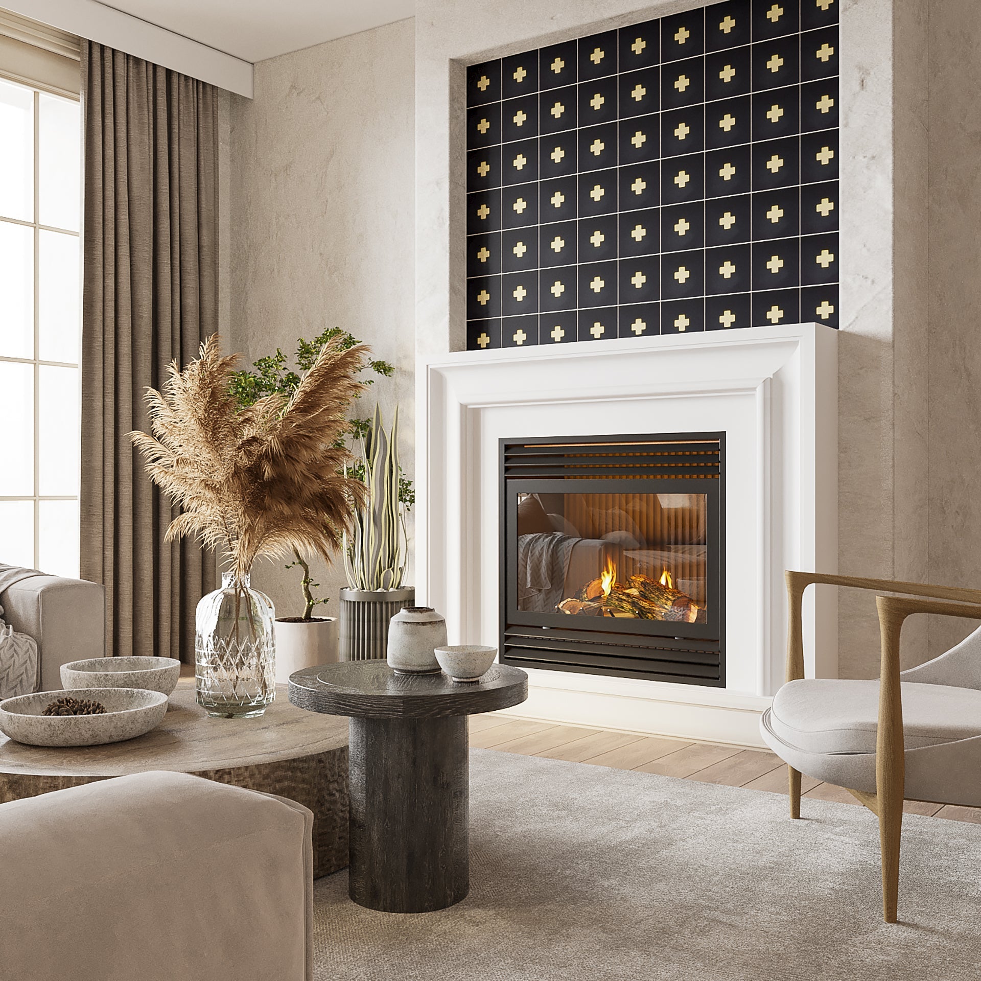 Brass Insert Tiles : Elegant Interiors and Stylish Options – LiLi Tile