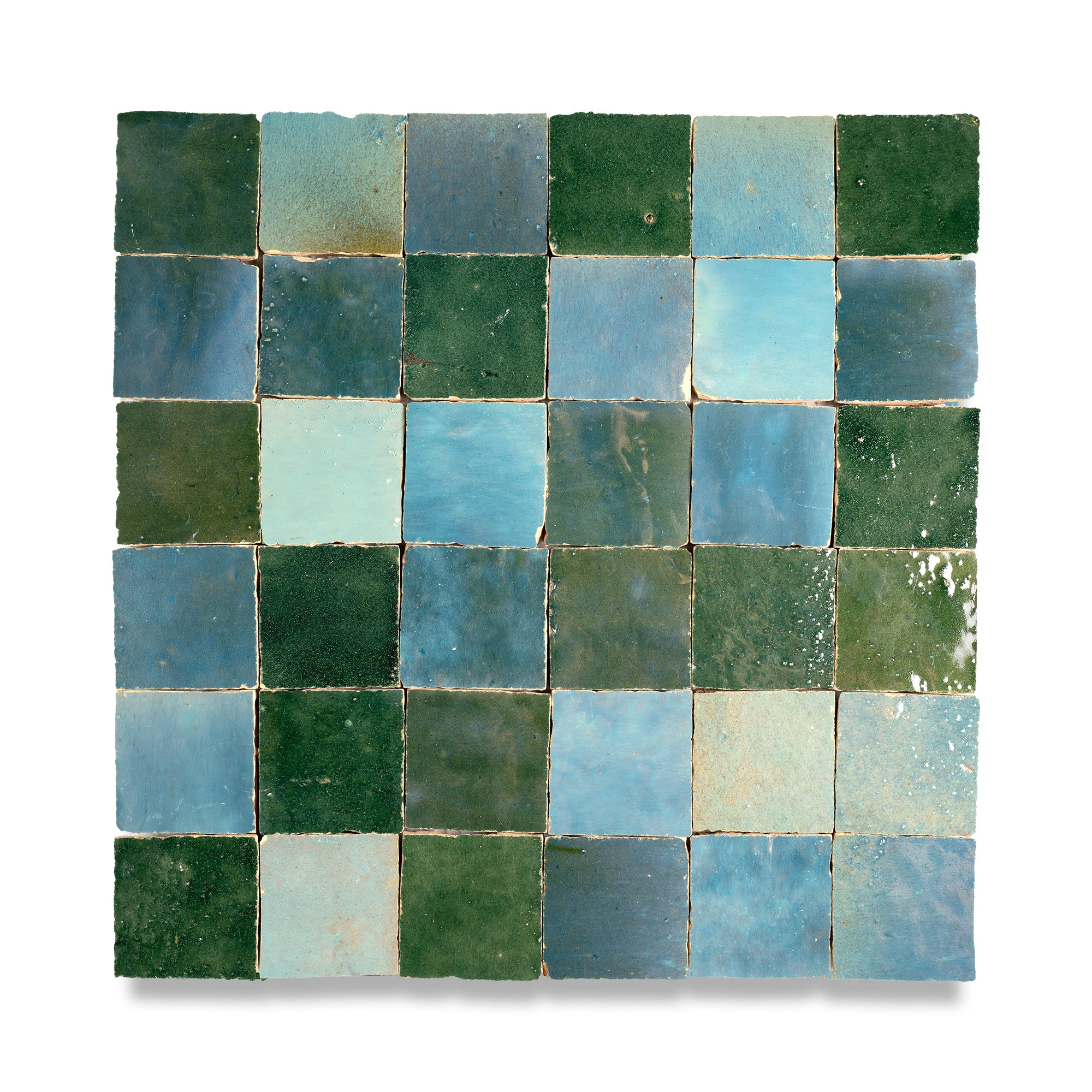 Denim Blue Zellige Tile 2x2 Mosaic: A Creative Design Choice – LiLi Tile