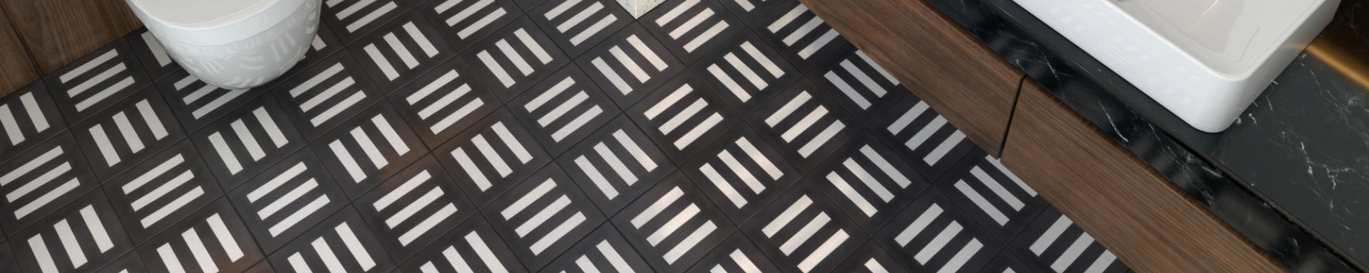 Versatile 8x8 Cement Tiles - LiLi Tile Collection