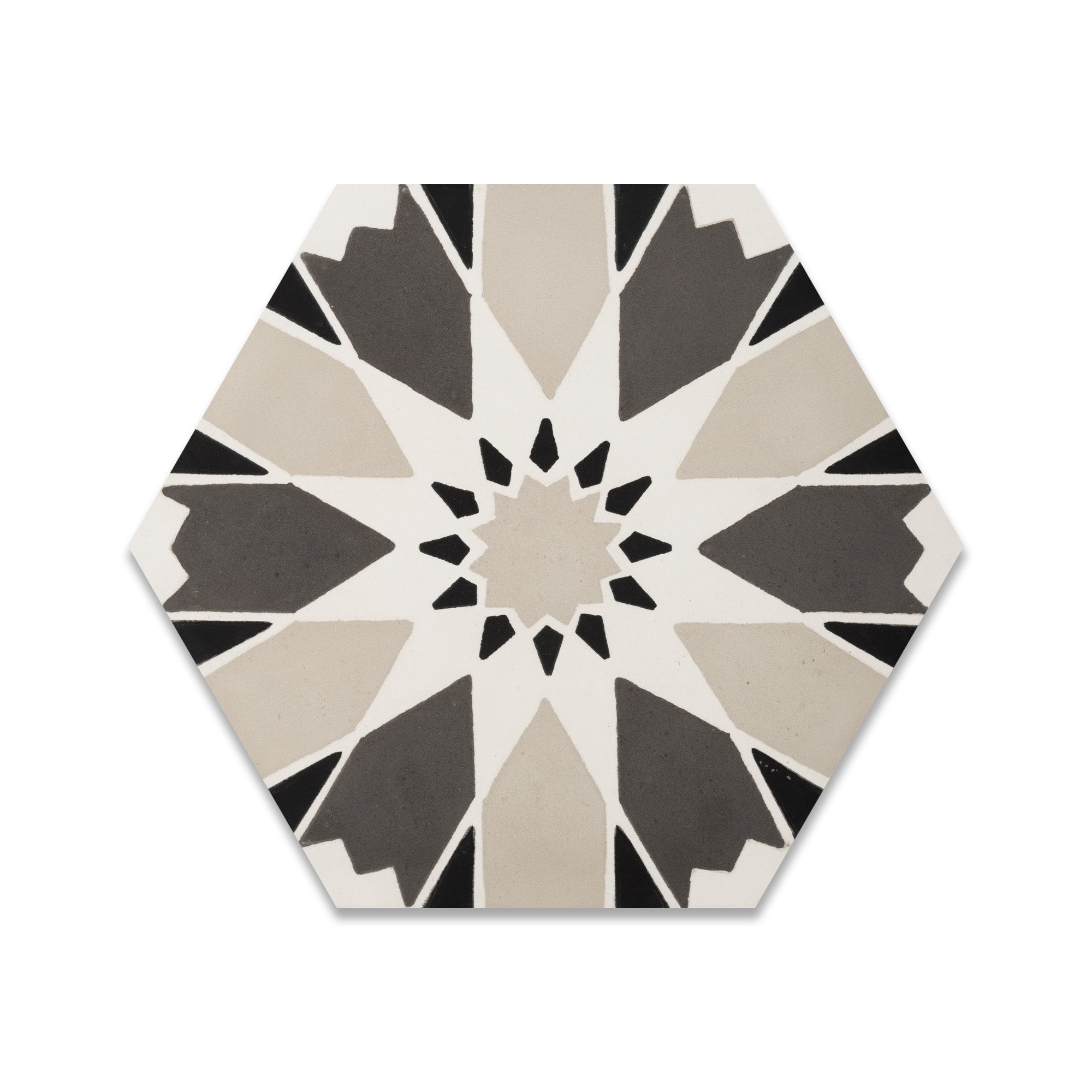 Sunny 6 x 7 Mini Hexagon Cement Tile - Stylish and Durable – LiLi Tile