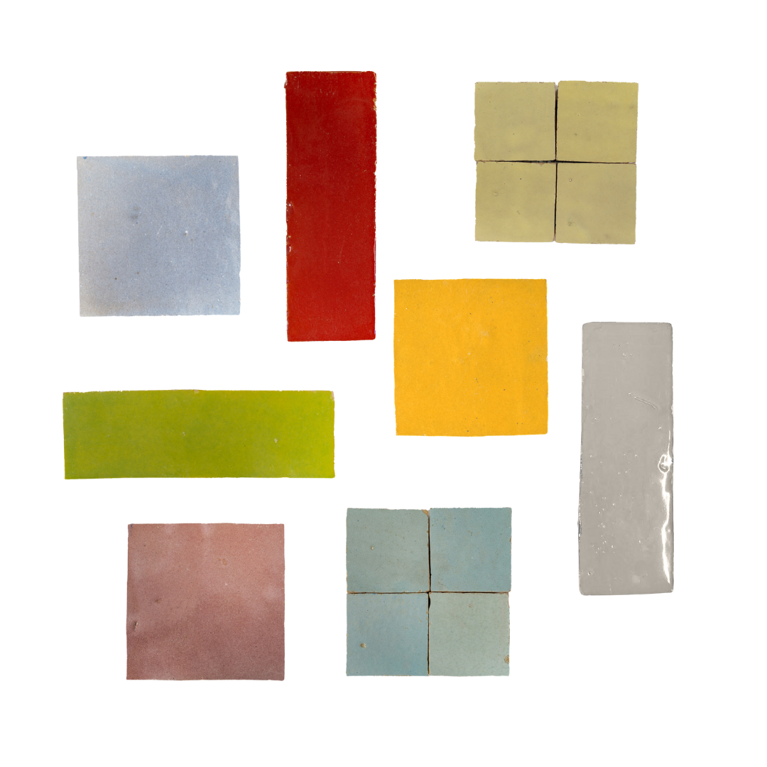 Bedouin Gray Zellige Tile 4x4 Square - Elegant Moroccan Tile – LiLi Tile
