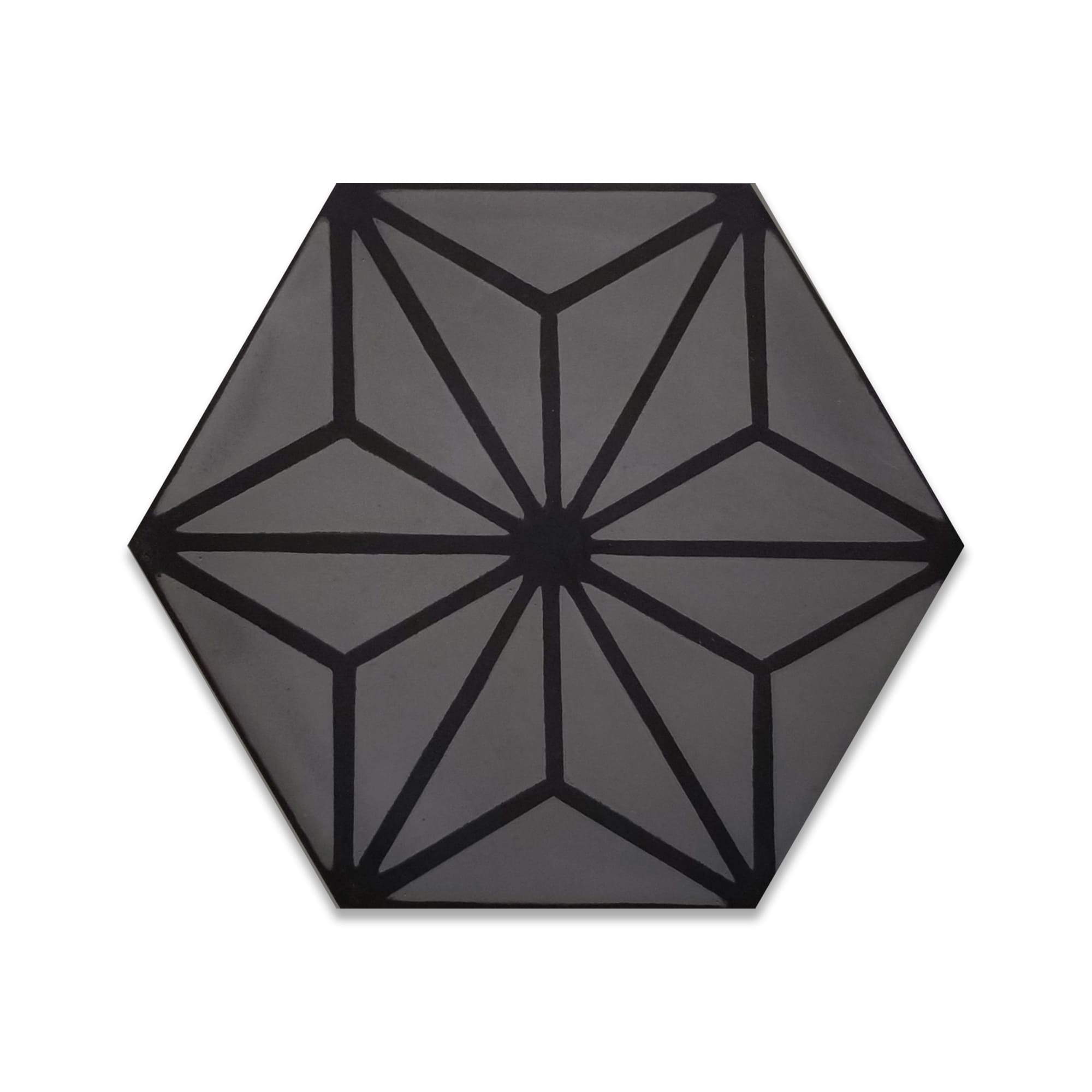 Jolie 6"x7" Mini Hexagon Cement Tile – Stylish and Durable – LiLi Tile
