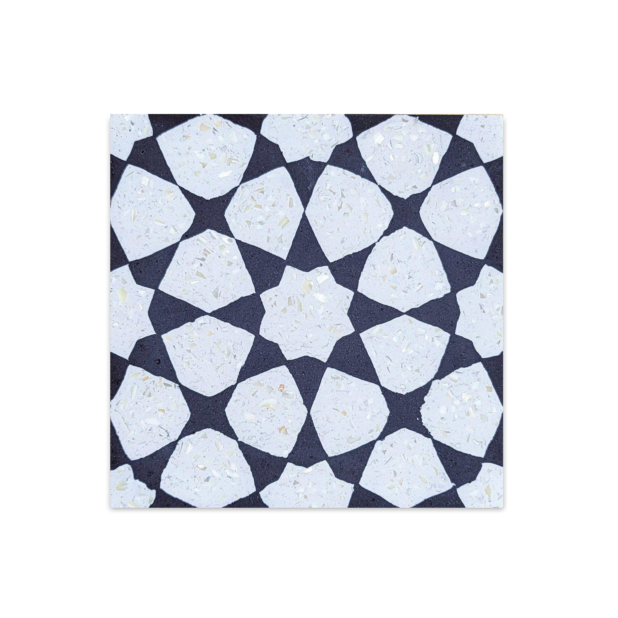 Spark 50 Mother of Pearl Terrazzo Tile | 6” x 6” Tiles – LiLi Tile