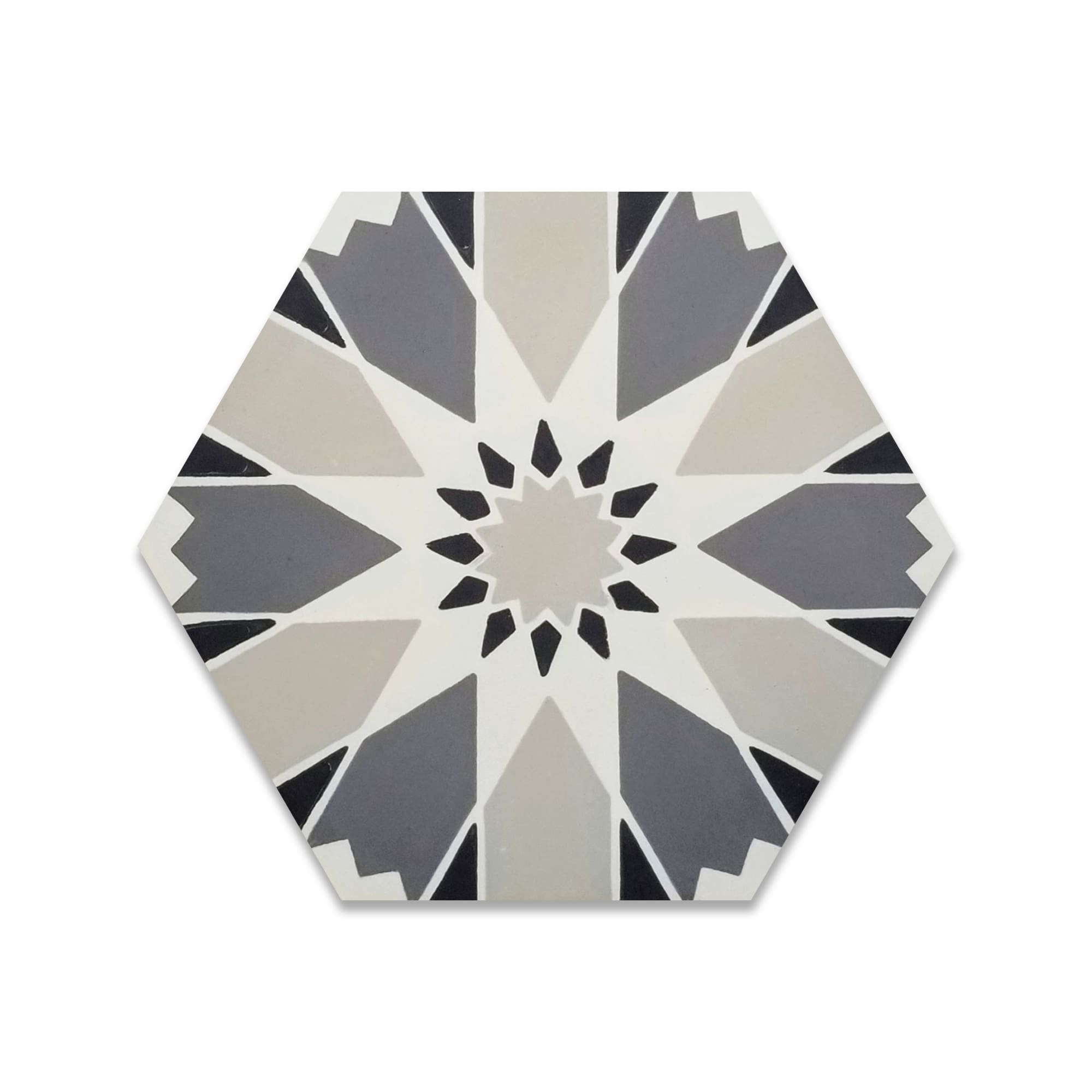 Sunny - 6 x 7 Mini Hexagon Cement Tile – LiLi Tile