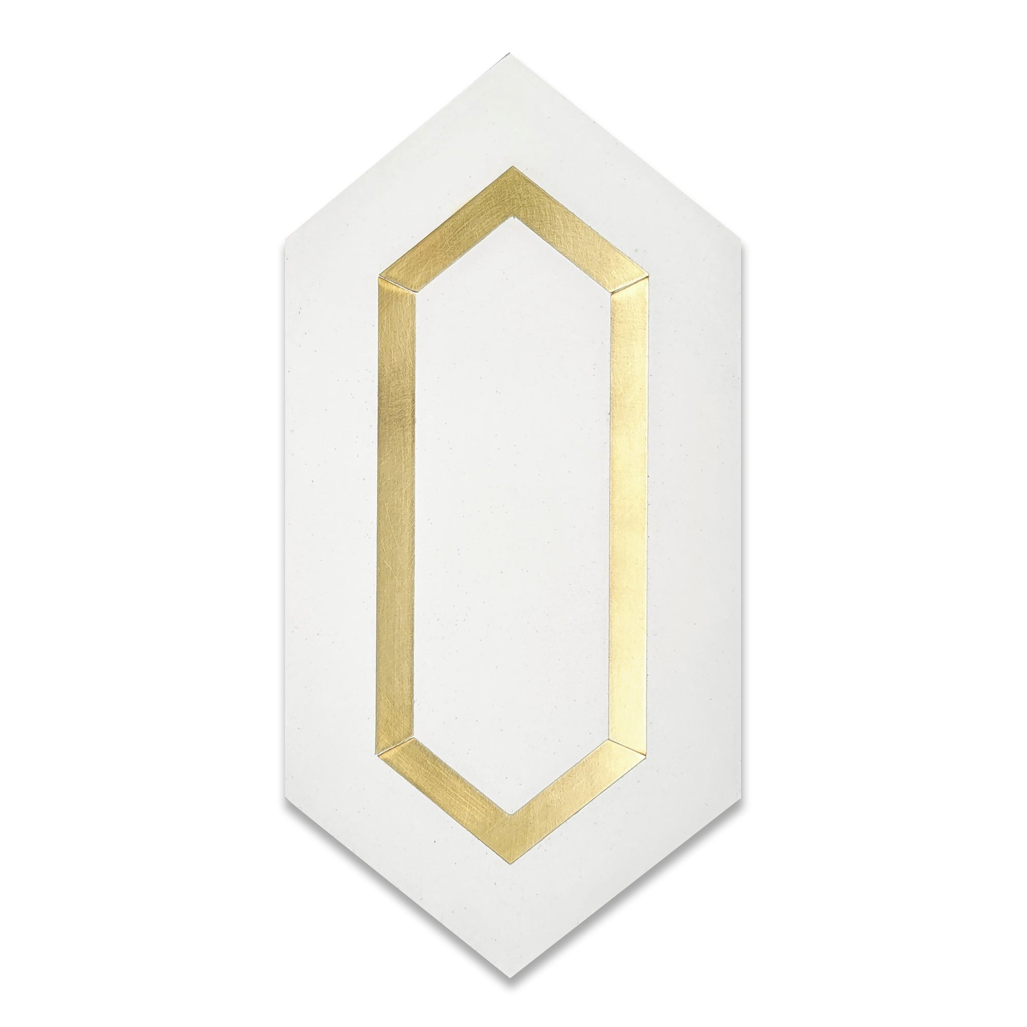 Tiffany Brass Elite Tile: Elegant 5” x 10” Design – LiLi Tile